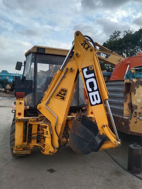 Original UK Used JCB 2CX Backhoe Loader Original Color