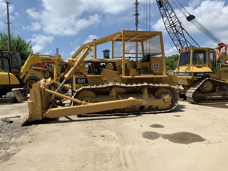 200hp 10.5L Rops Cabin Used Caterpillar D7G Bulldozer