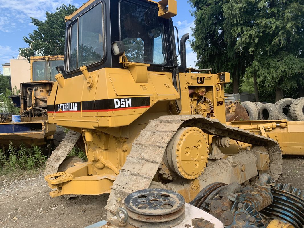 Power Shift 6 Way Blade Used Caterpillar D5H Bulldozer