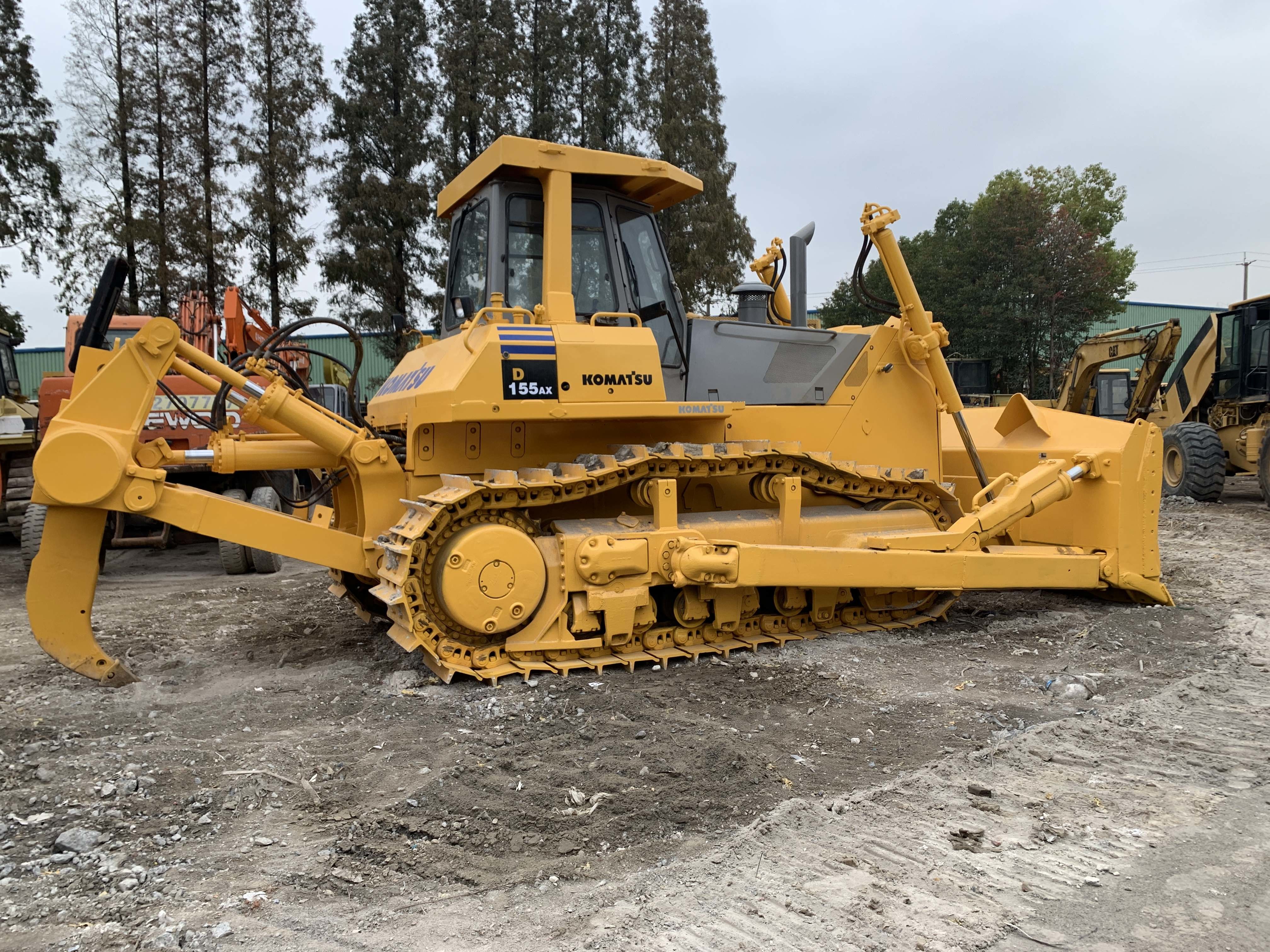 Single Ripper Used KOMATSU D155AX-5 Bulldozer/KOMATSU D155 Bulldozer