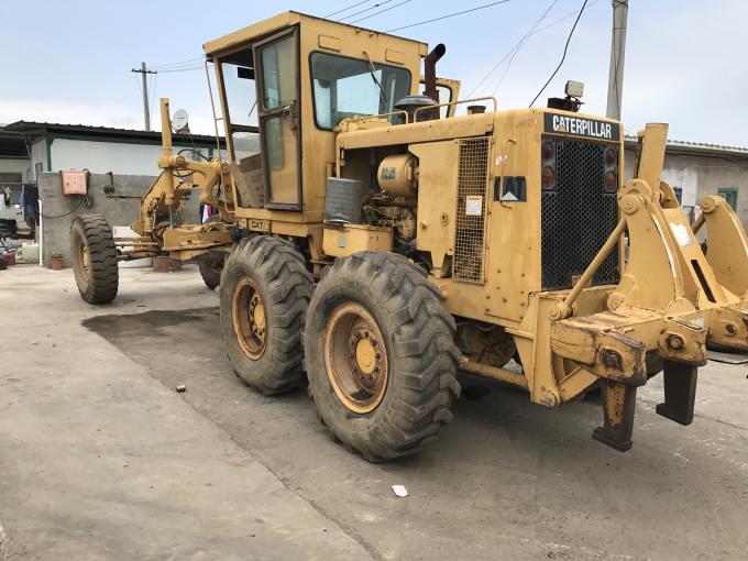 6 Cylinders Used CAT Grader / Motor Grader 140G Direct Drive Power ...