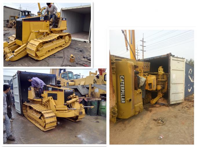 PAT Blade Used CAT D3B Mini Bulldozer CAT 3204 Engine 65HP Engine Power