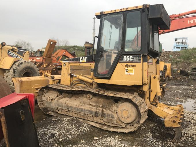 D5C XL Hystat Used Cat Dozers 5 Shanks Ripper 6 Way Blade Serial Number ...