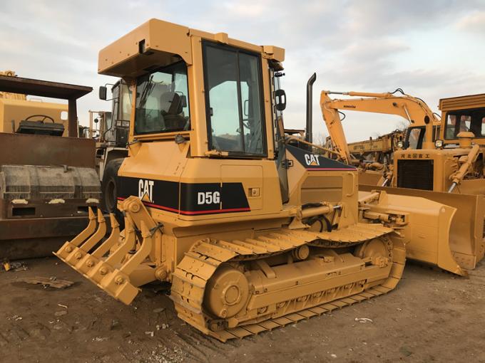 D5G XL Second Hand Bulldozers New Paint 5 Shanks Ripper No Oil Leakage