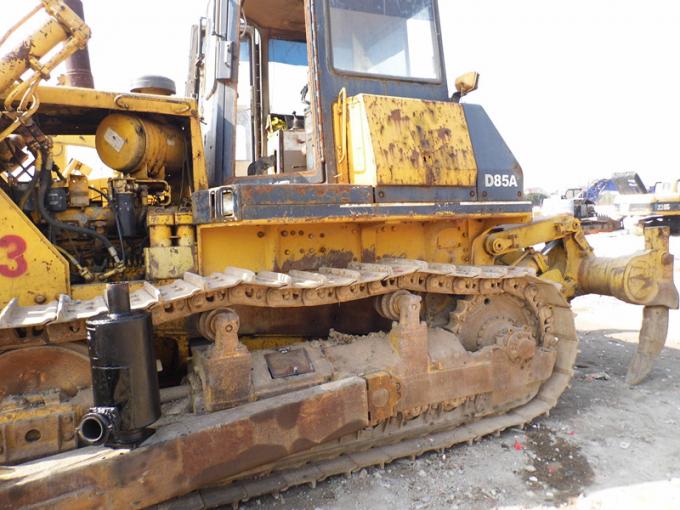24V Used Dozer Komatsu D85 D85A-21 2.6cbm Blade Capacity Ripper Available