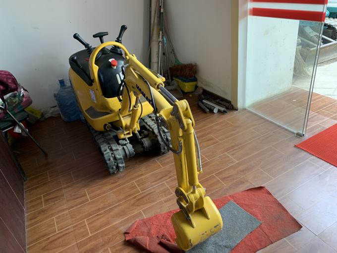 Original PC01 Used KOMATSU Excavator / Smallest Digger Excavator HONDA ...