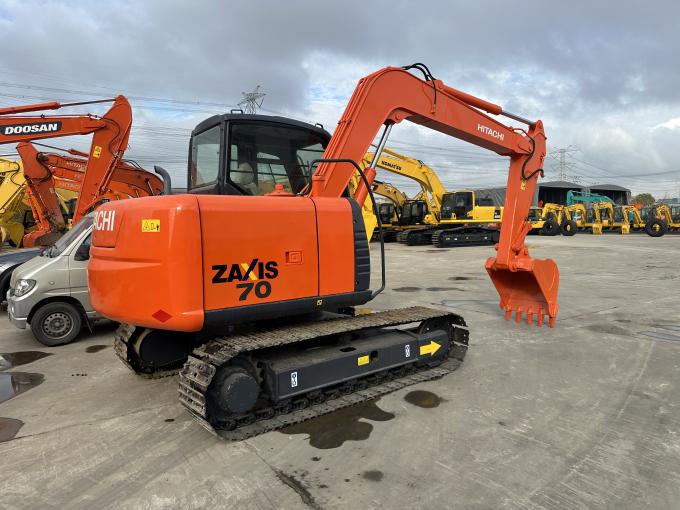 Japan Made Used HITACHI ZX70 7ton Excavator Second Hand HITACHI Excavator